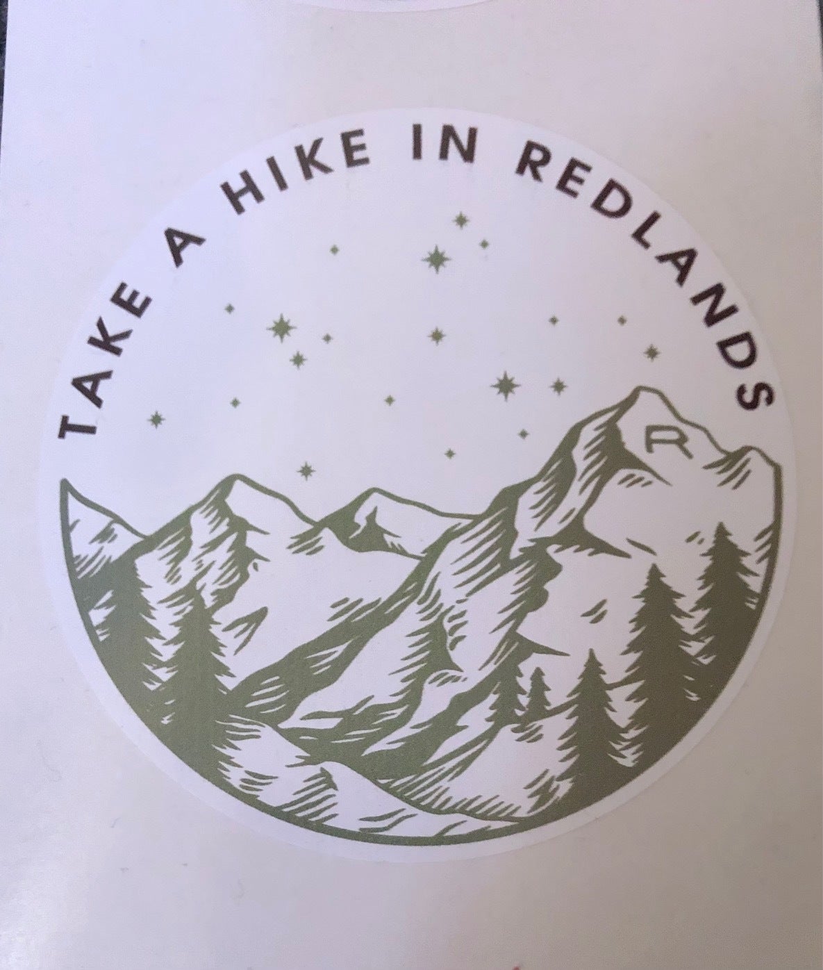 Sticker - Take a Hike in Redlands | Redlands Visitor Center